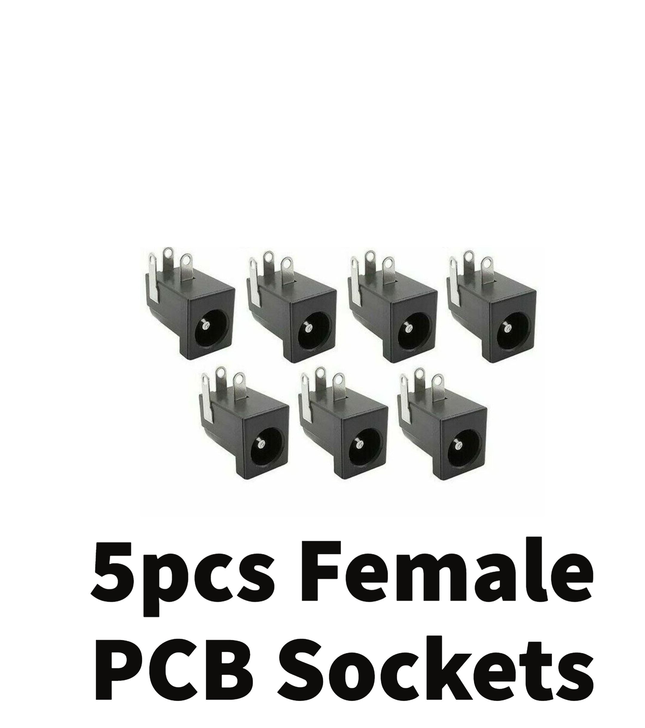 5pcs DC Power Socket Female – DIY Electronic Hobbies